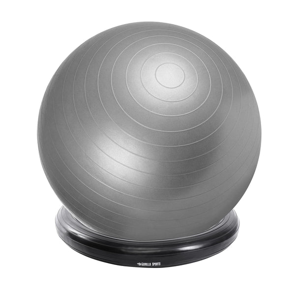 Support de stabilité gonflable pour Swiss Ball – Gorilla Sports FR