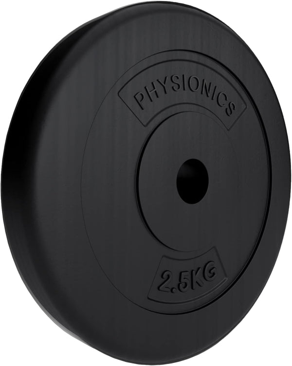 Disques de musculation 30/31 mm en plastique – Gorilla Sports FR